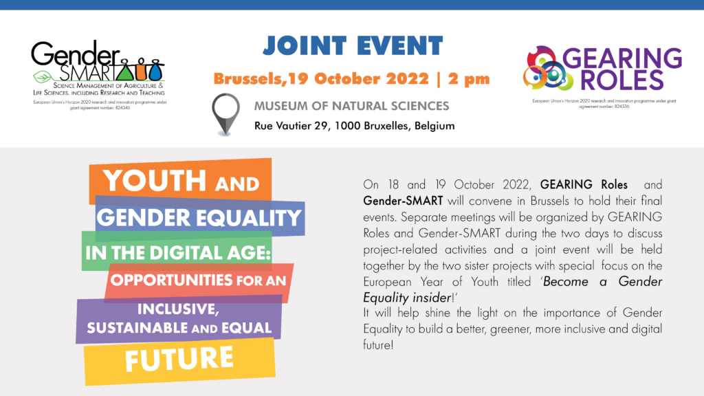 GEARING Roles and Gender-SMART Events - Athena Equality