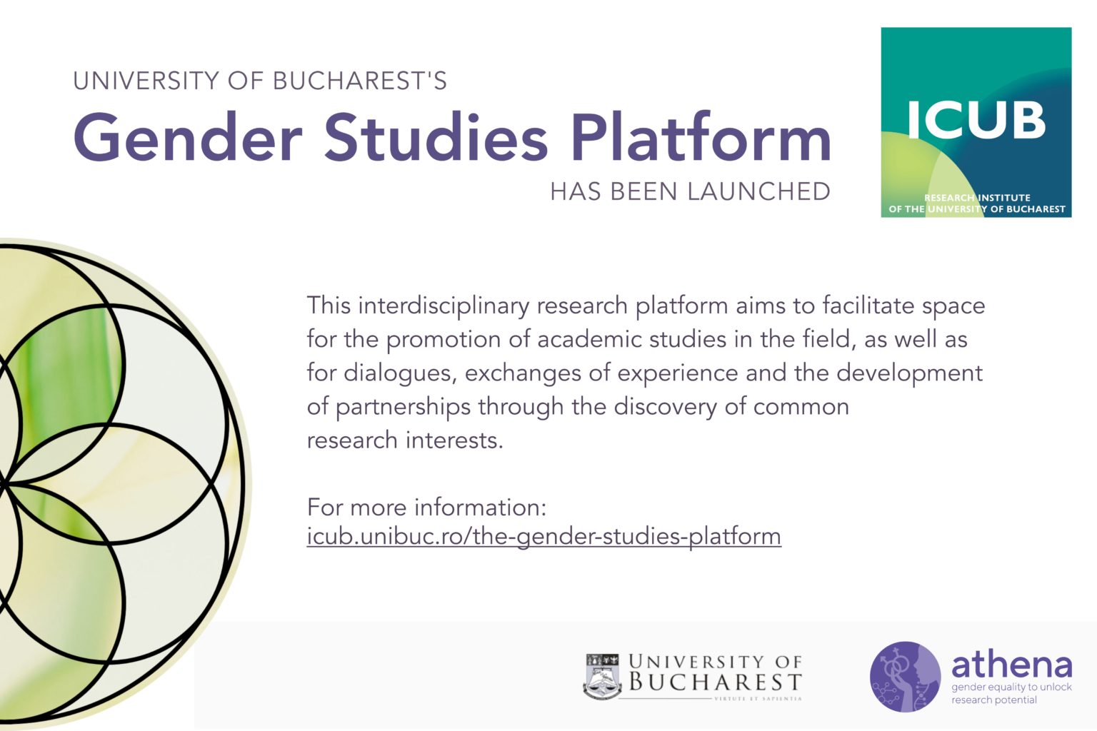 The Gender Studies Platform has been established at the Research ...